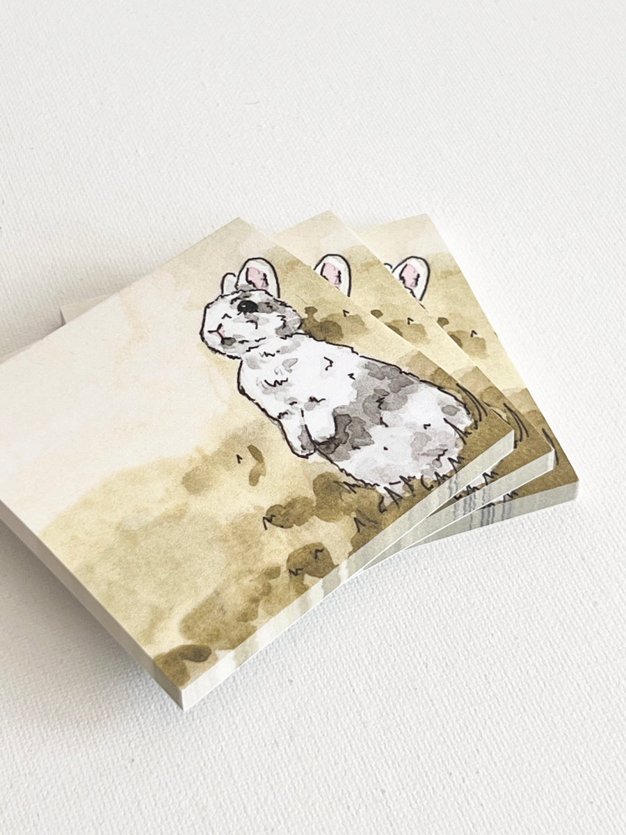 The Critter Co. Bunny Sticky Notes – Living Local Marketplace Inc.