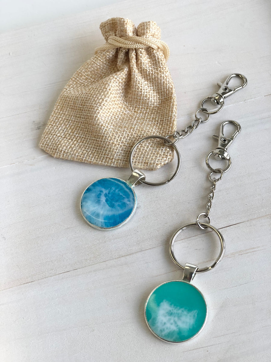 Ocean-Inspired Key Chains (2 colours) – Living Local Marketplace Inc.